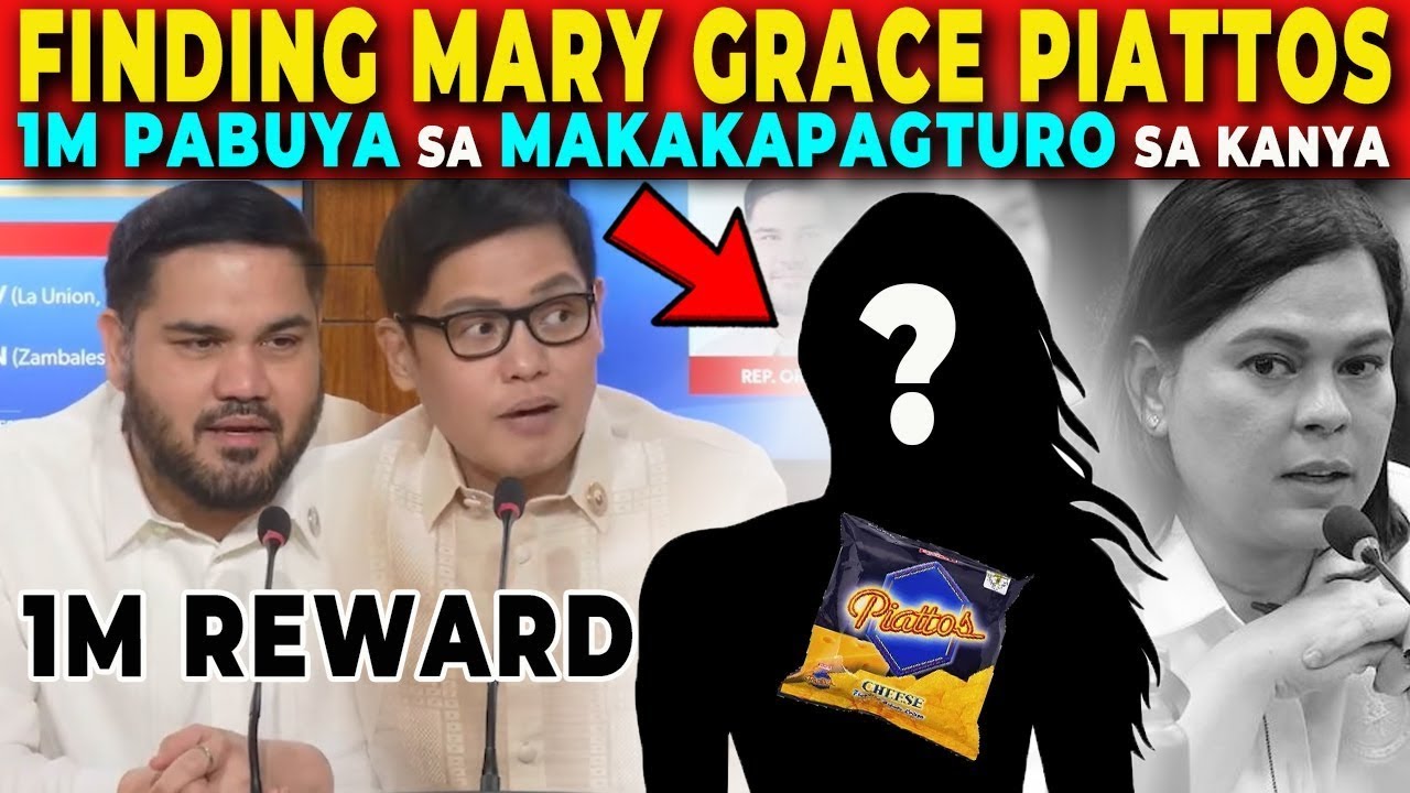 🔴 FINDING MARY GRACE PIATTOS!! 1M PABUYA sa MAKAKAPAGTURO sa kanya ...