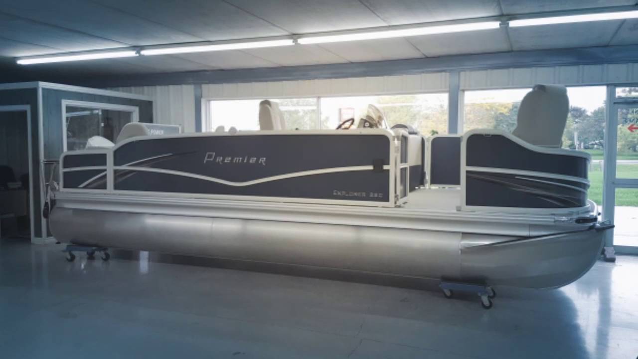 Premier Pontoons 220 Explorer -Don Hyde Marine - YouTube