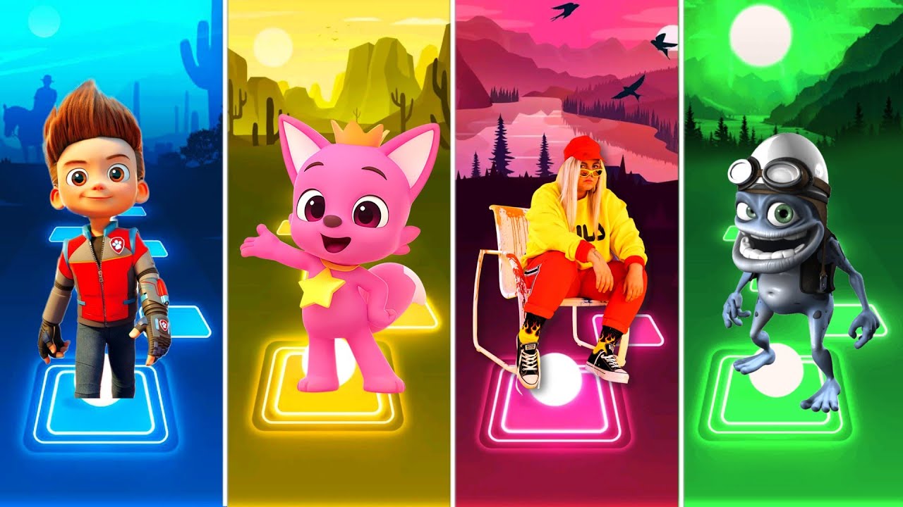 Paw Patrol - Pinkfong - Dance Monkey - Crazy Frog | Coffin Dance Song ...