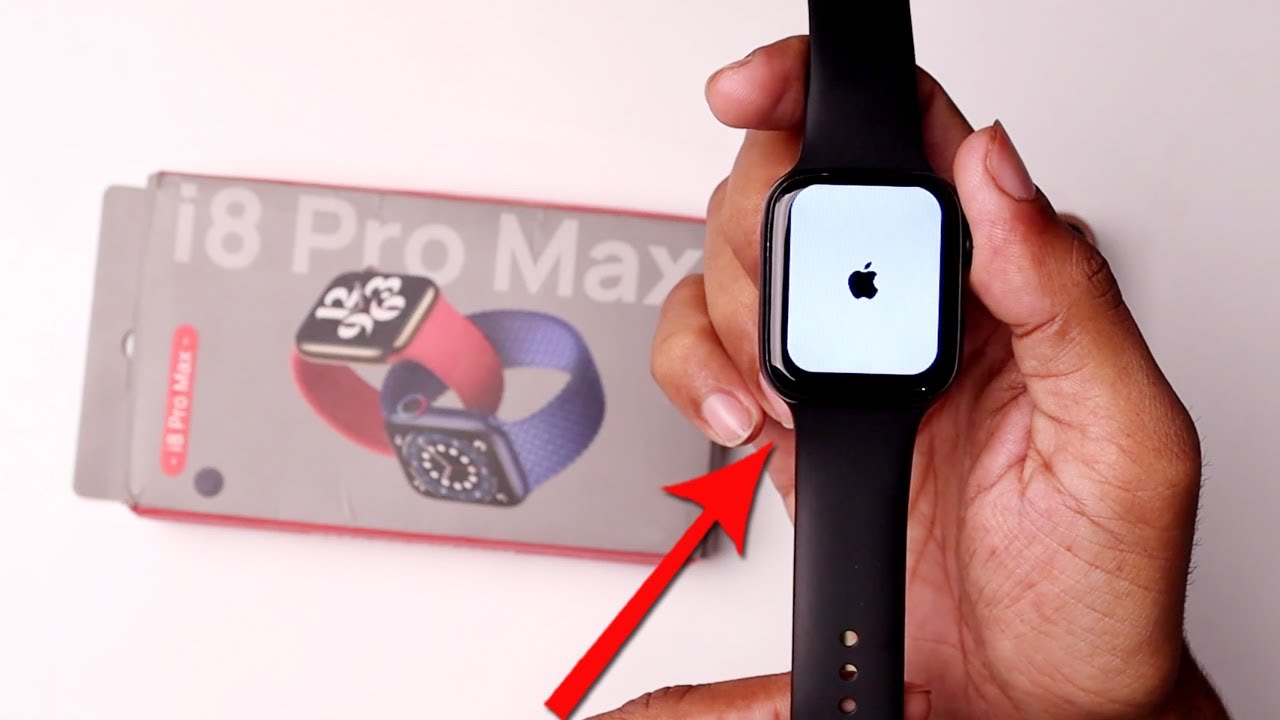 How To Add Apple Logo In i8 Pro Max Dial Face - YouTube
