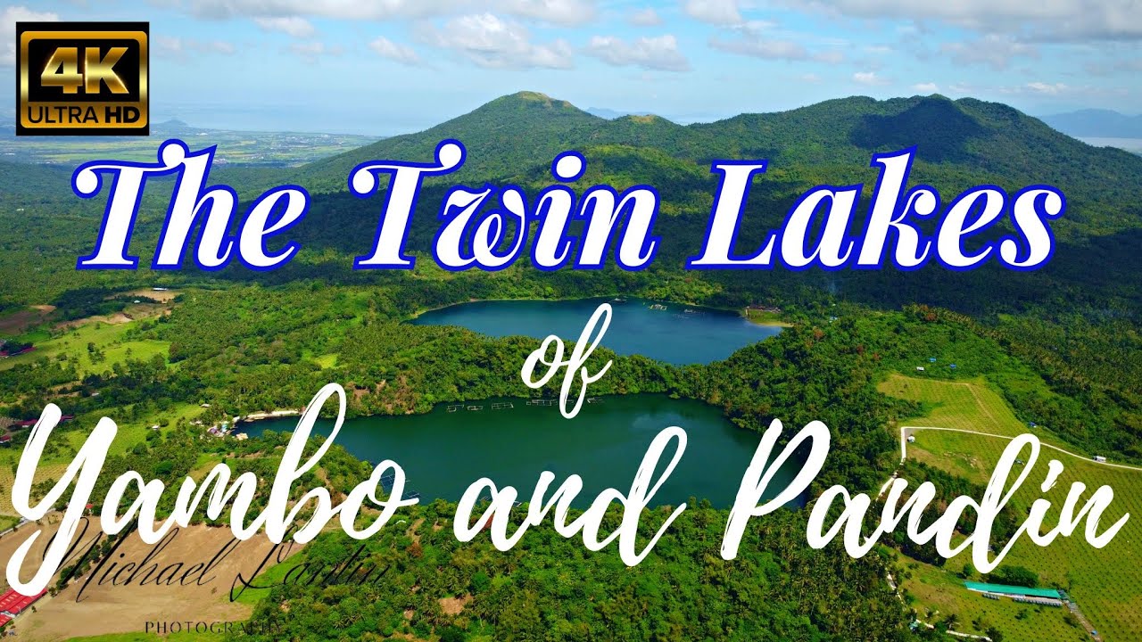 4k Let's Fly Around The Twin Lakes of Yambo and Pandin of Laguna ...