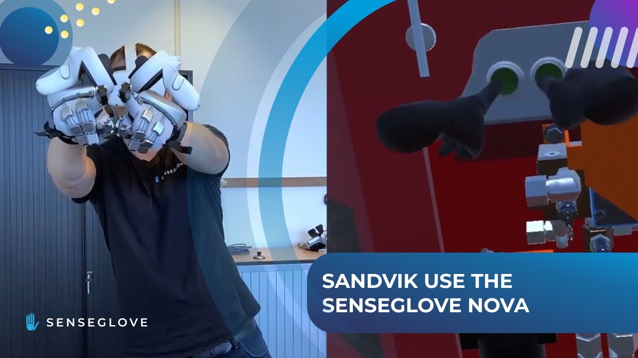 SenseGlove Case: Sandvik Mining trucks hydraulic oil level training ...