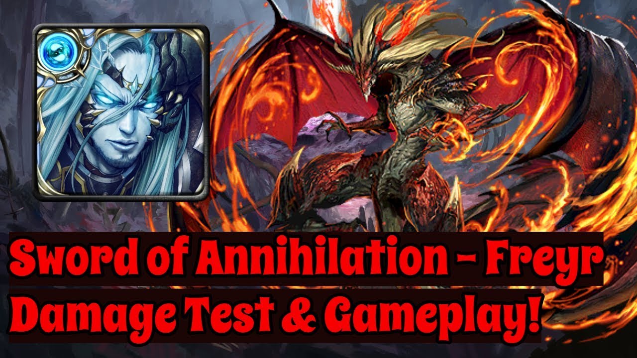 [Tower of Saviors] Sword of Annihilation - Freyr Gameplay [SR Freyr ...