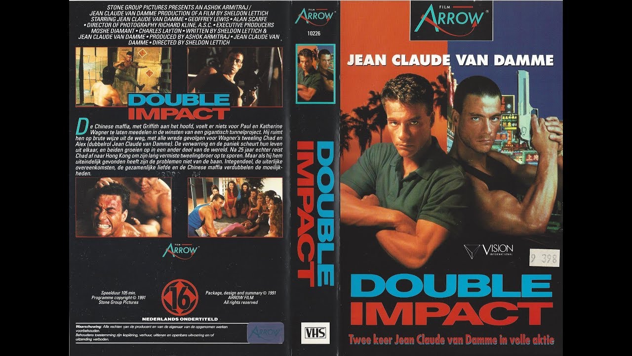 Opening + Closing to Double Impact (1991) - Dutch VHS Release - YouTube