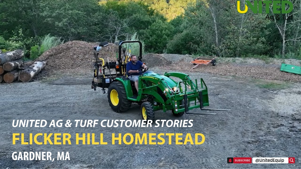 Homesteading with John Deere 3046R Tractor - Flicker Hill Homestead "A ...