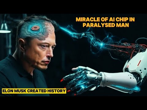 Miracle of AI in Paralysed life#miracle #chips #elon#technology # ...