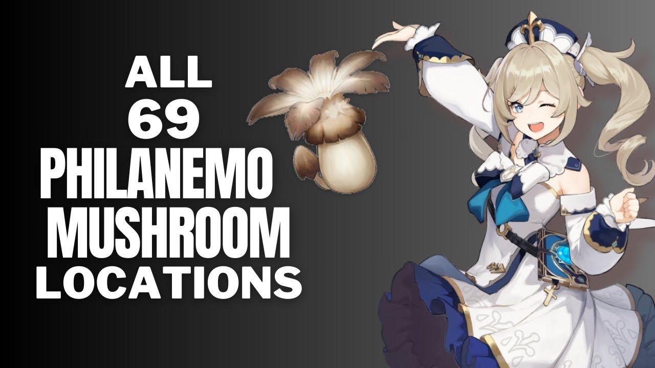 All 69 Philanemo Mushroom Locations - Efficient Farming Route | Genshin ...