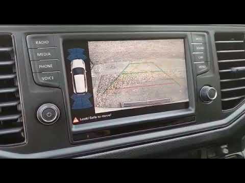VOLKSWAGEN CRAFTER REAR OEM CAMERA INSTALLATION - YouTube