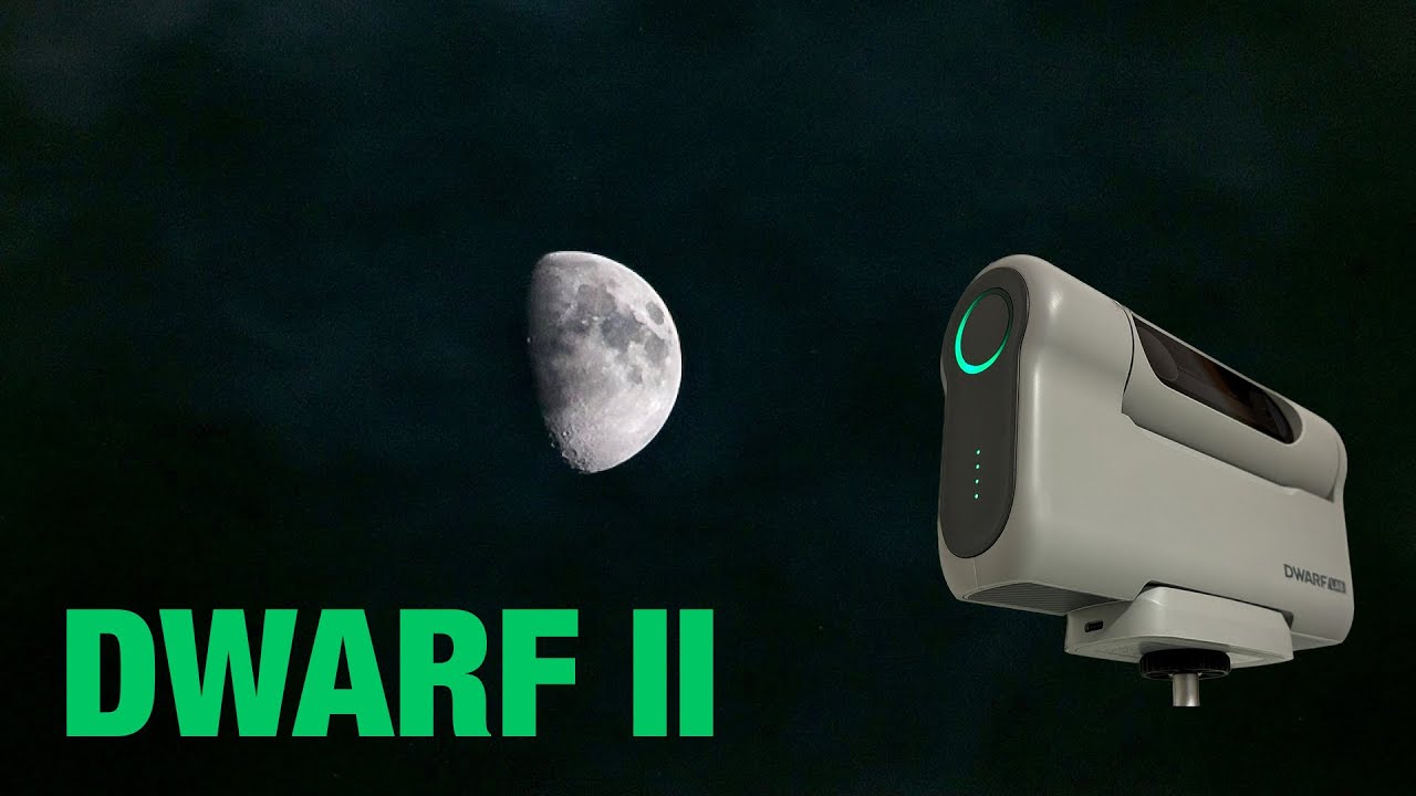 DWARF II MOON Half Size first time - YouTube