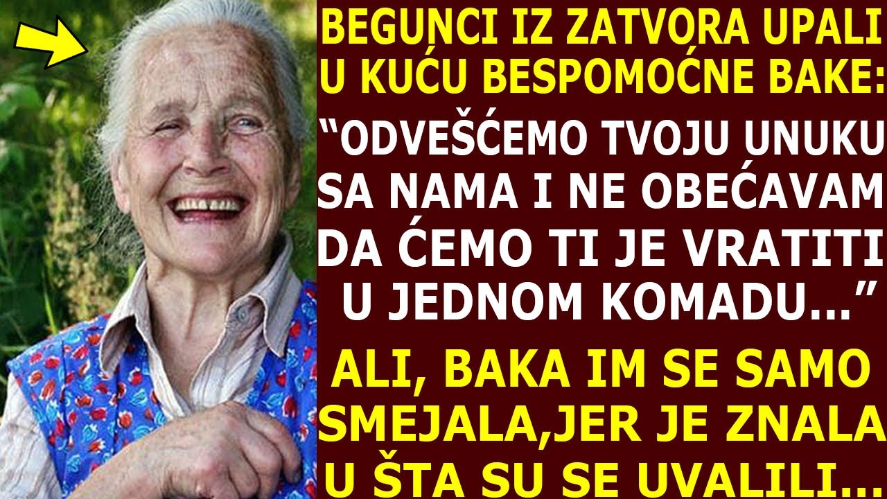 BEGUNCI UPALI U BAKINU KUĆU ŽELEĆI DA POČINE JEZIV ZLOČIN, ALI BAKA SE ...
