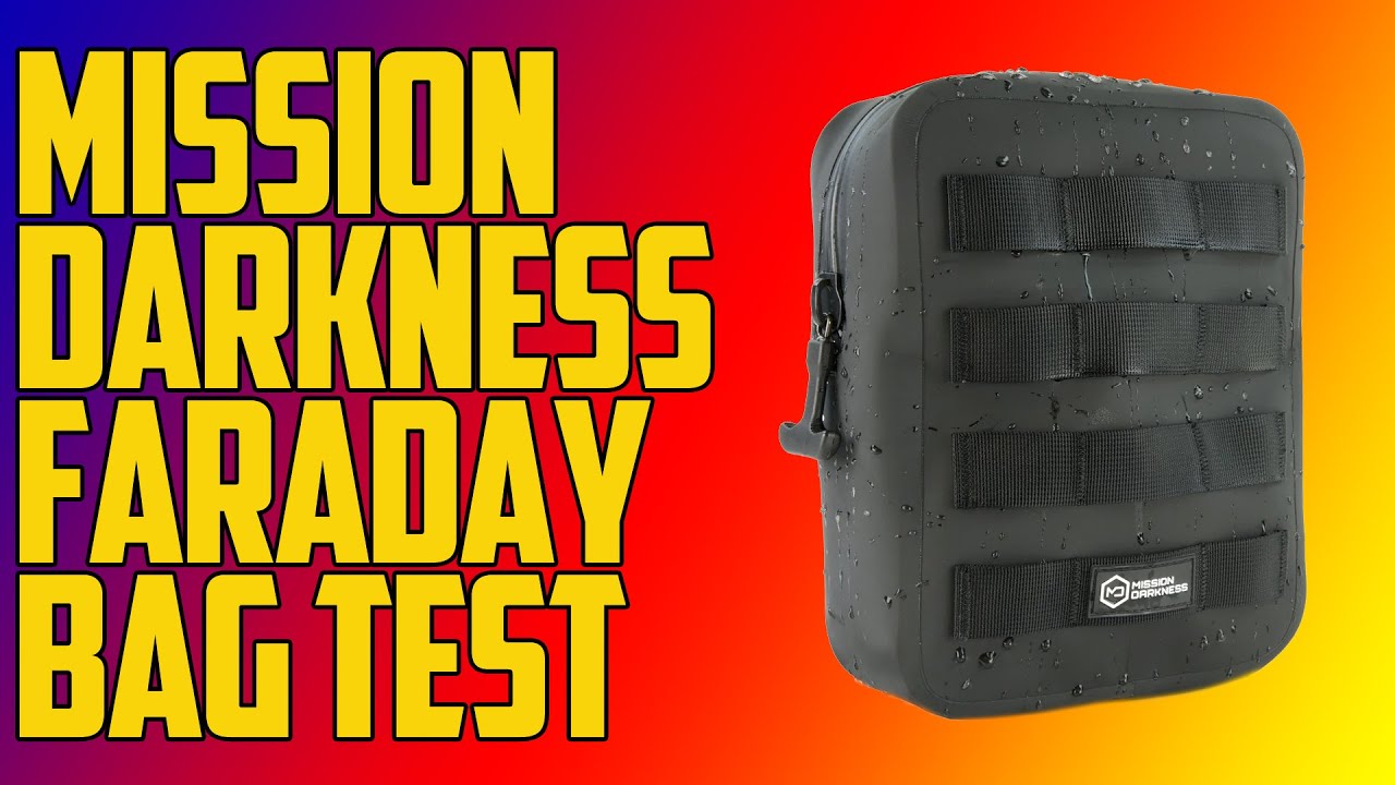 Mission Darkness Faraday Bag Test - YouTube