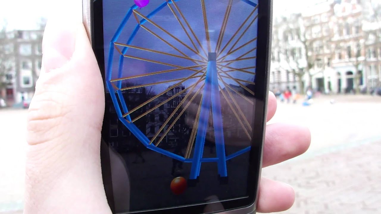 Ferris Wheel! Augmented Reality Animation in Layar 5.0 - YouTube