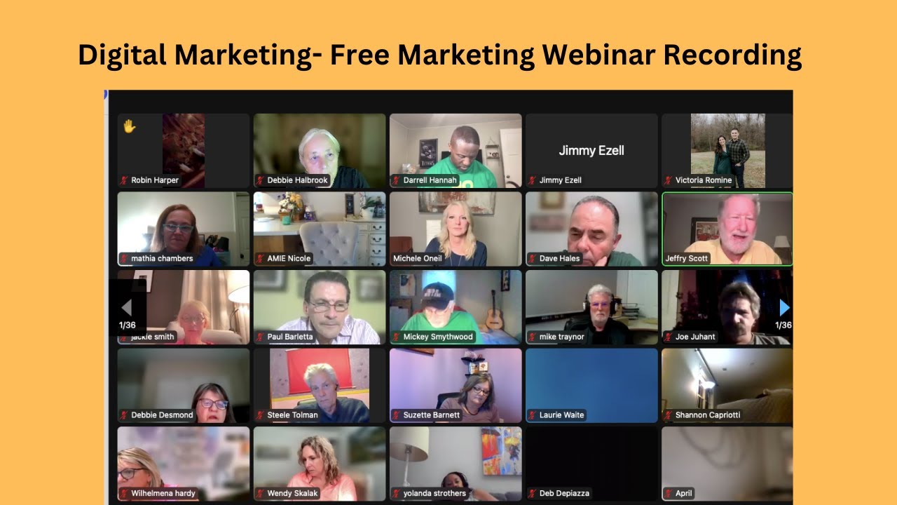 Replay: FREE Webinar - Achieve $900/Day in Just 2 Hours | 5-Step Blueprint for Online Success ...