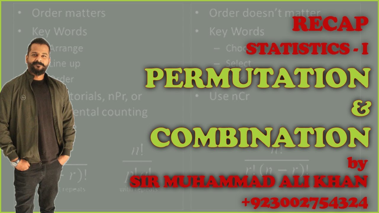 Recap of S1 Permutation & Combination - YouTube