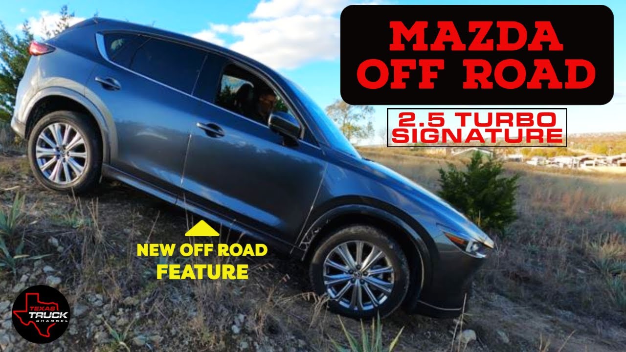 Mazda CX-5 - New Off Road Feature Test - YouTube