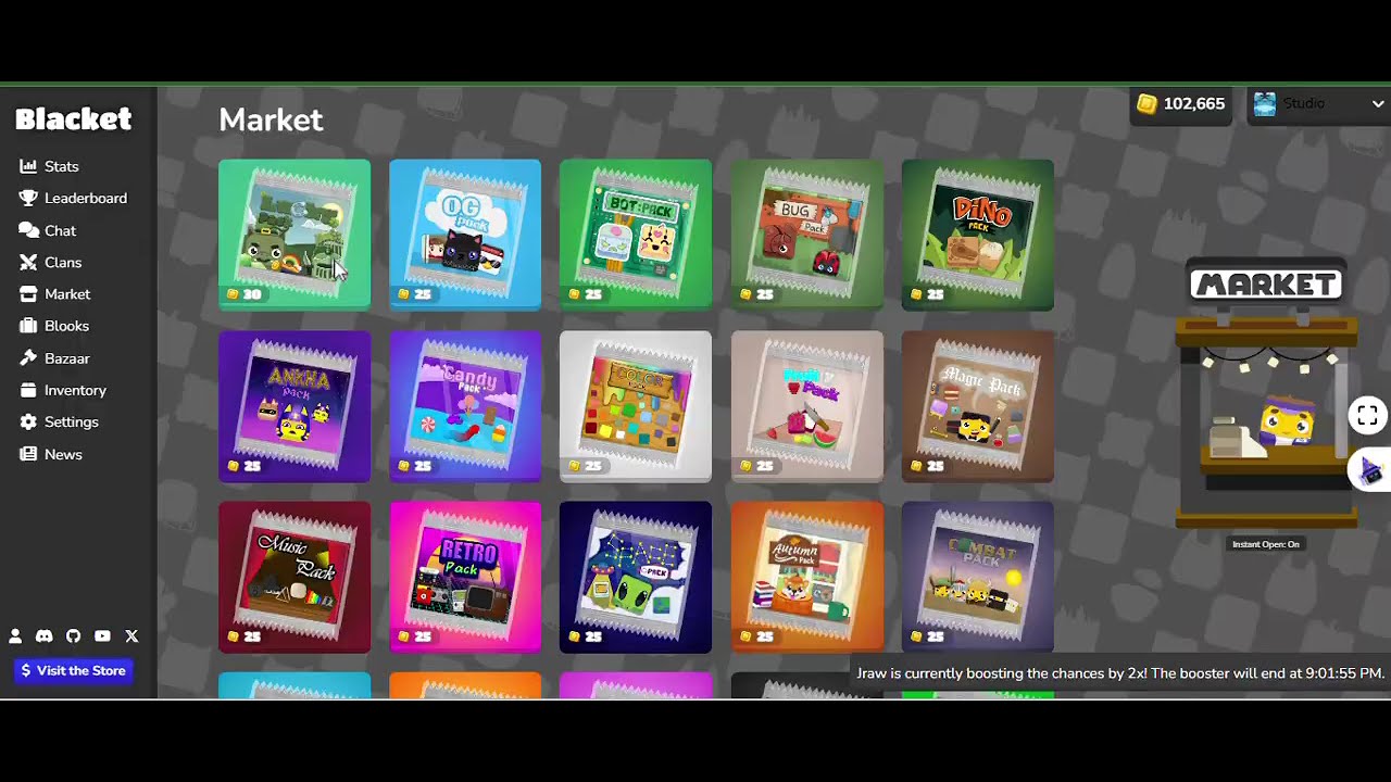 *new* Lucky Pack in Blacket - YouTube