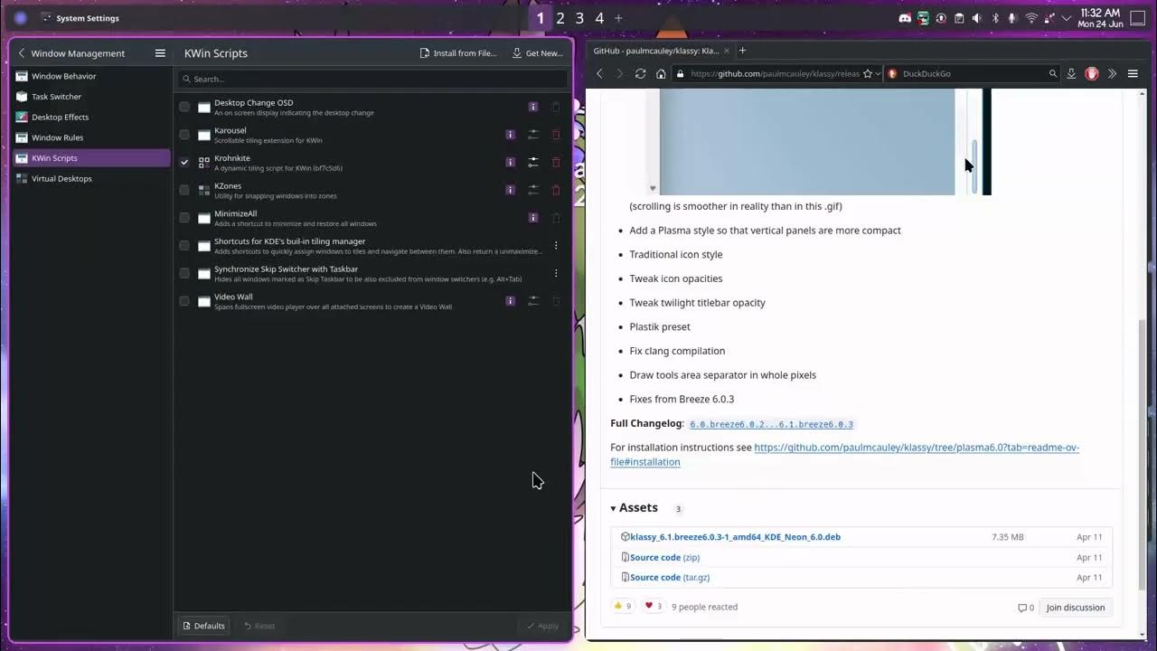 How to make KDE look like Hyprland - YouTube