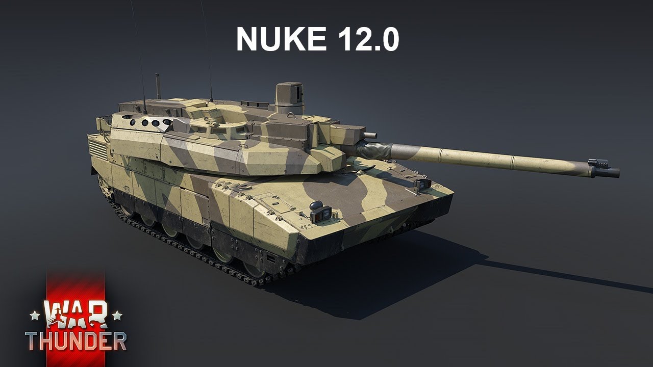 NUKE 12.0 FR EN CHAR LECLERC, 15 KILL - WAR THUNDER - YouTube