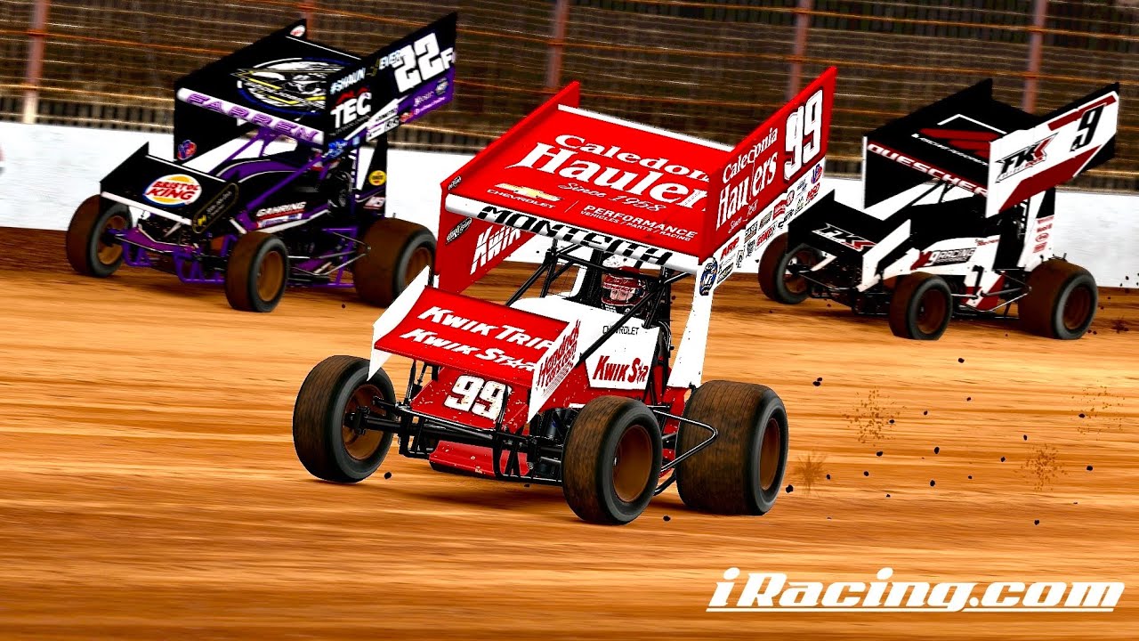iRacing Dirt 410 Sprint Cars at Charlotte (Dirt 410 Sprint Car Tour ...