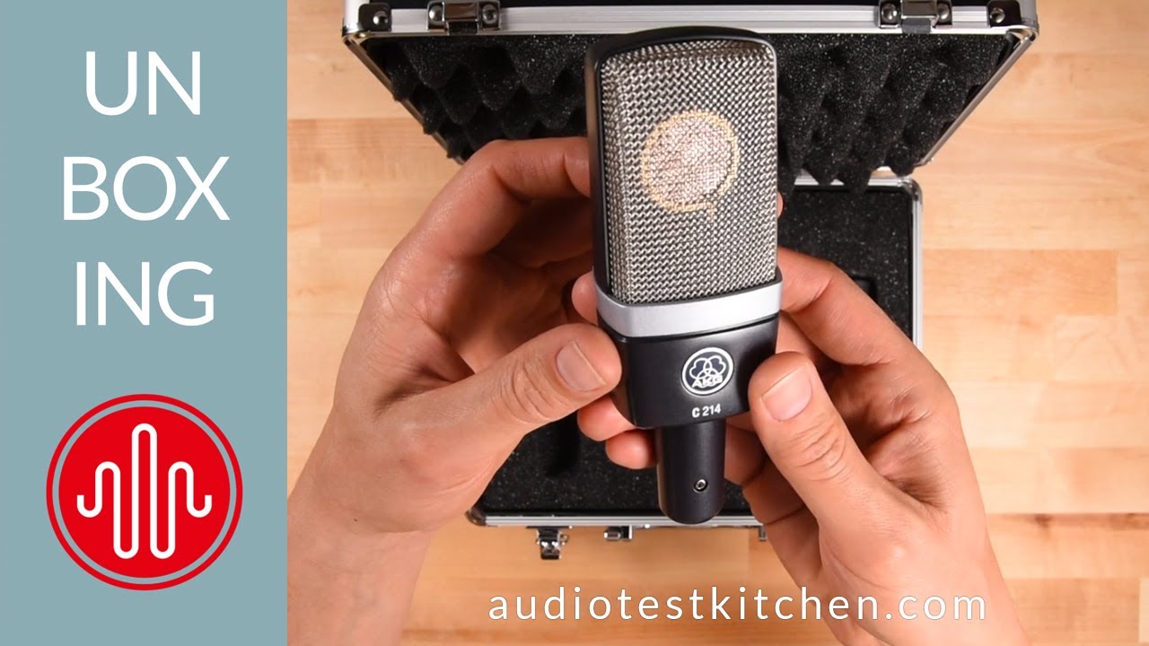 AKG C214 | Unboxing & Review Powered by You - YouTube