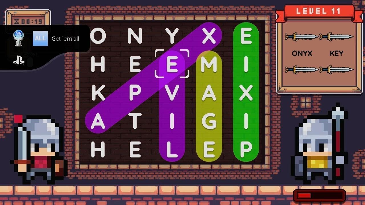 Word Quest ps4/ps5 platinum - YouTube