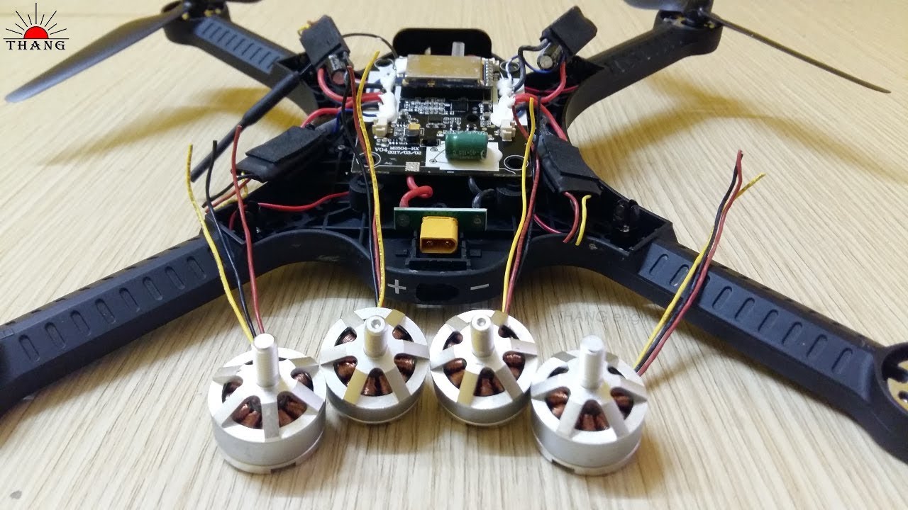 Racing Drone Structure and Operation | Flying Drone - YouTube