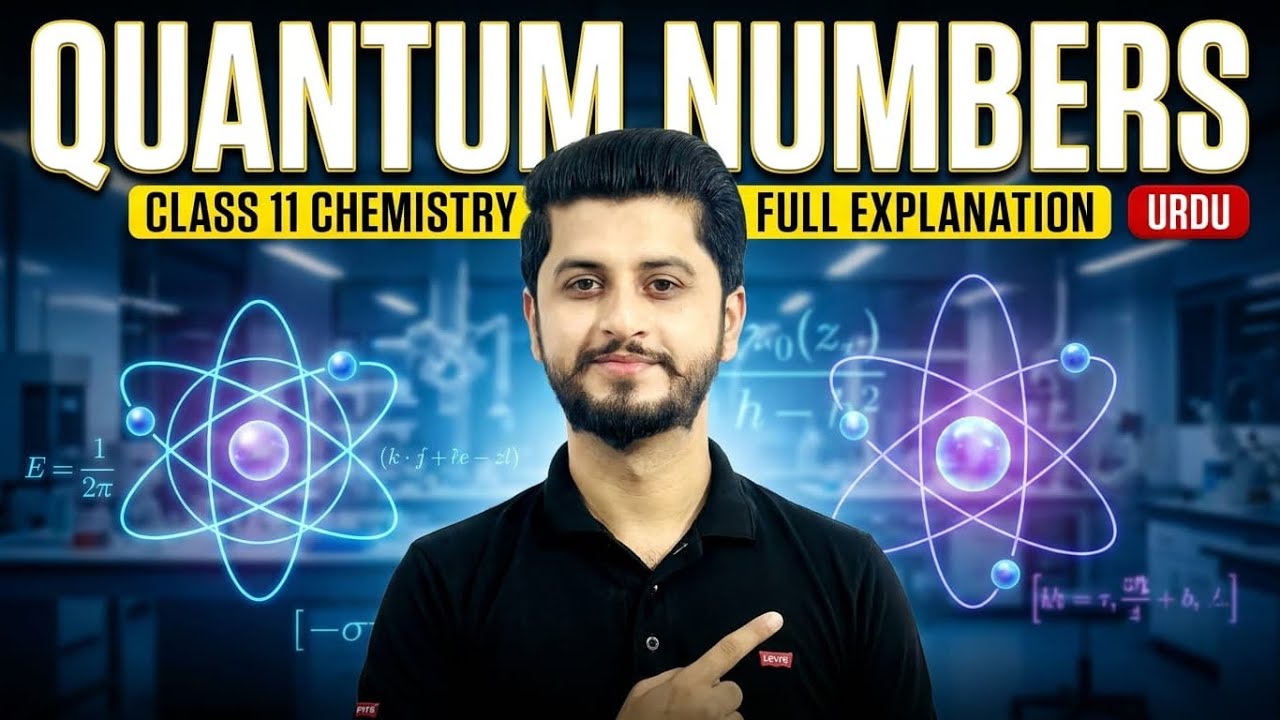 Quantum Numbers | Class 11 Chemistry Chapter 2 | Atomic Structure ...