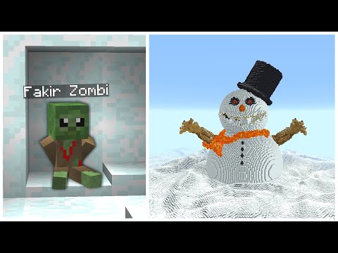 KORKUNÇ KARDAN ADAM FAKİR ZOMBİYİ KAÇIRDI! 😱 - Minecraft