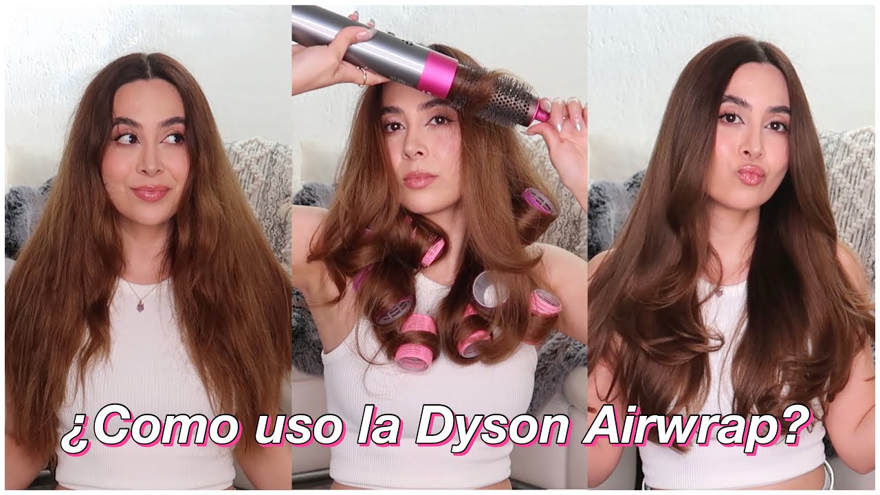 PEINADO FACIL CON SECADOR DYSON / ¿COMO UTILIZO LA DYSON AIRWRAP? - YouTube