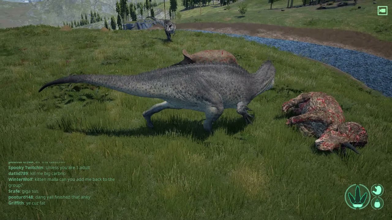 Arco Fighting Bully Rex Off Food| The Isle Legacy Nycta - YouTube