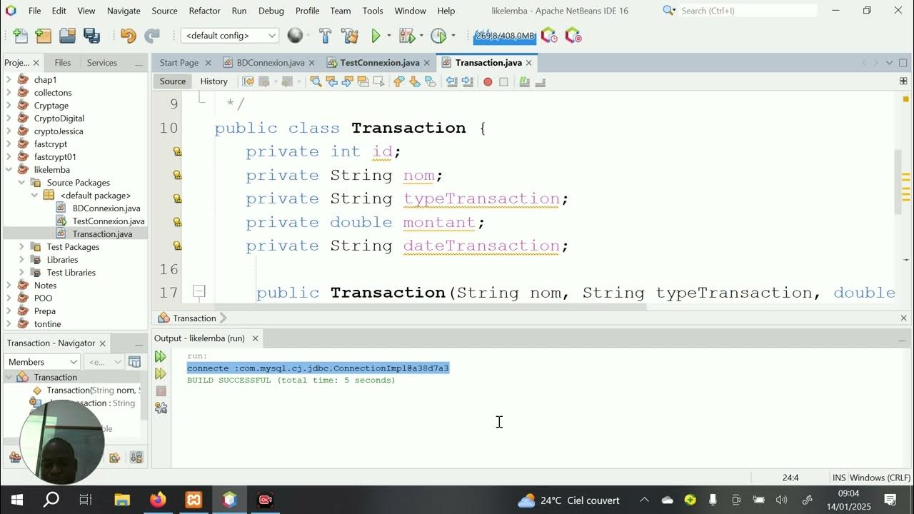 Acces à la base de données en Java(Suite) - YouTube
