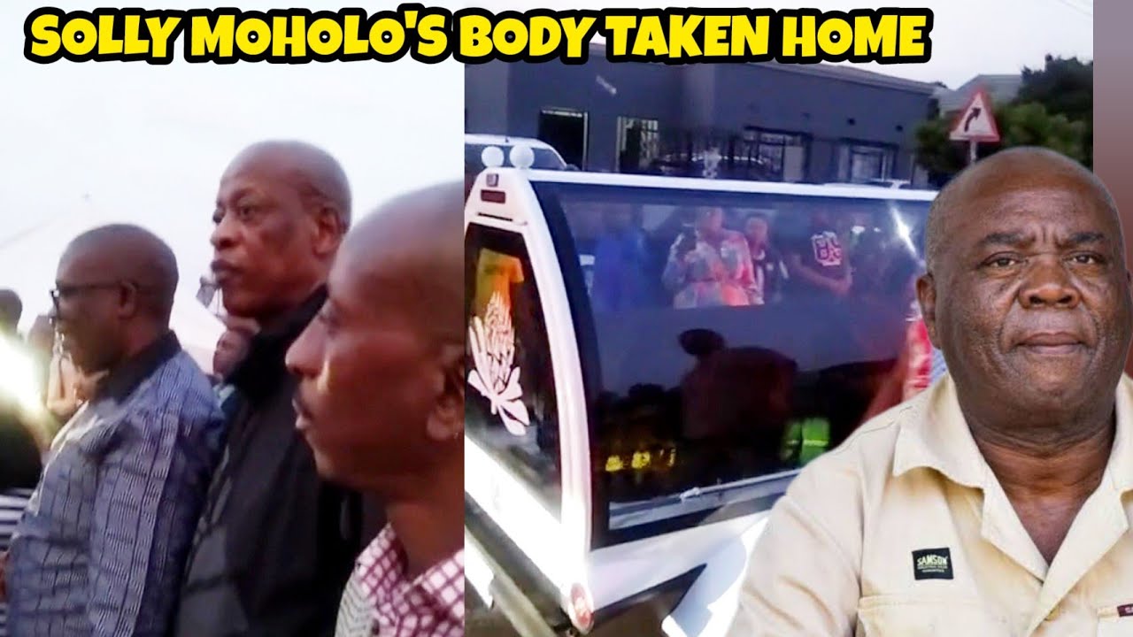 Solly moholo's Body brought back at home | Solly moholo funeral service ...
