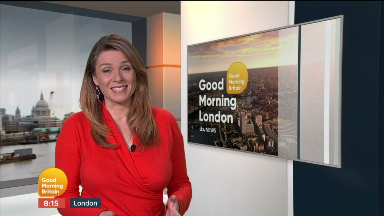 Faye Barker - London ITV News 1st April 2021 - YouTube