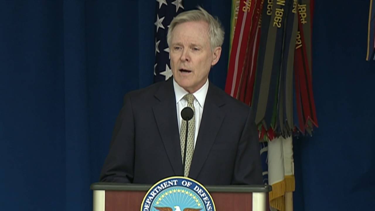 Navy Secretary Speaks at LGBT Pride Month Ceremony - YouTube