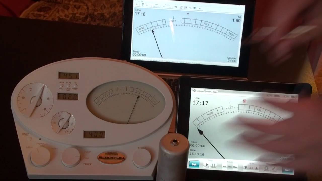 Theta-Meter TA check and compare with Quantum e-meter - YouTube