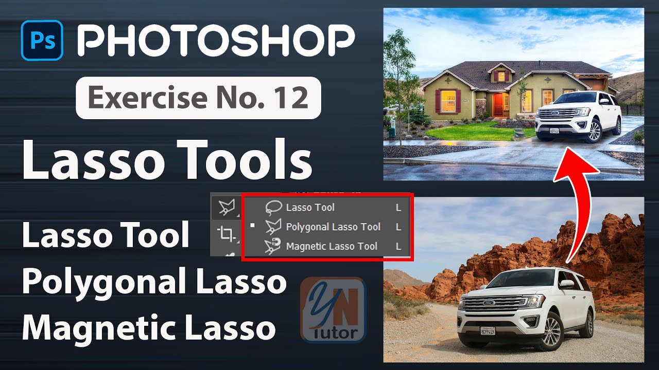 How To Use Polygonal Lasso Magnetic Lasso Tools Exercise No 12 how-to-use-polygonal-lasso-magnetic-lasso-tools-exercise-no-12