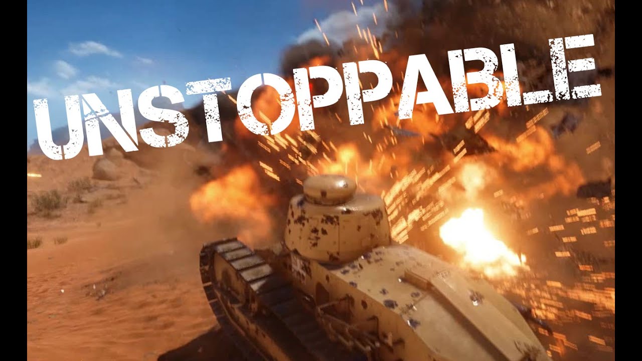 BattleField 1: Unstoppable Tank Charge! - YouTube