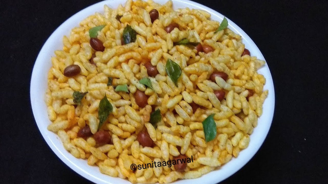 झटपट बनाये टेस्टी और किस्पी मुरमुरा नमकीन | Tasty Murmura Namkeen ...