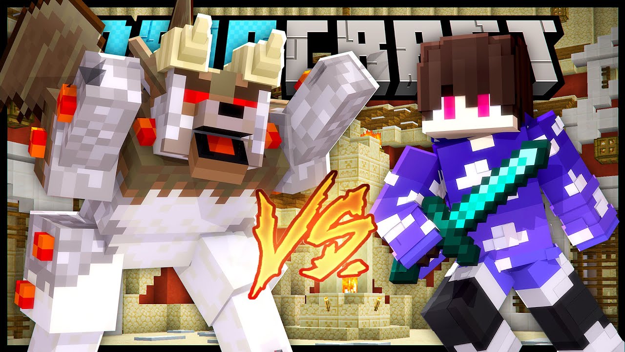 Desafiei O Lggj A Enfrentar O Boss Mais Forte Do Minecraft