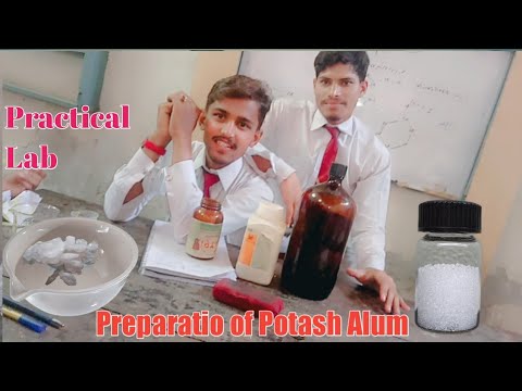 Preparation of potash alum - YouTube