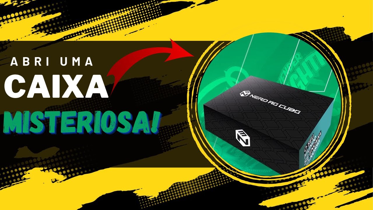 UNBOXING NERD AO CUBO MARÇO!! - YouTube