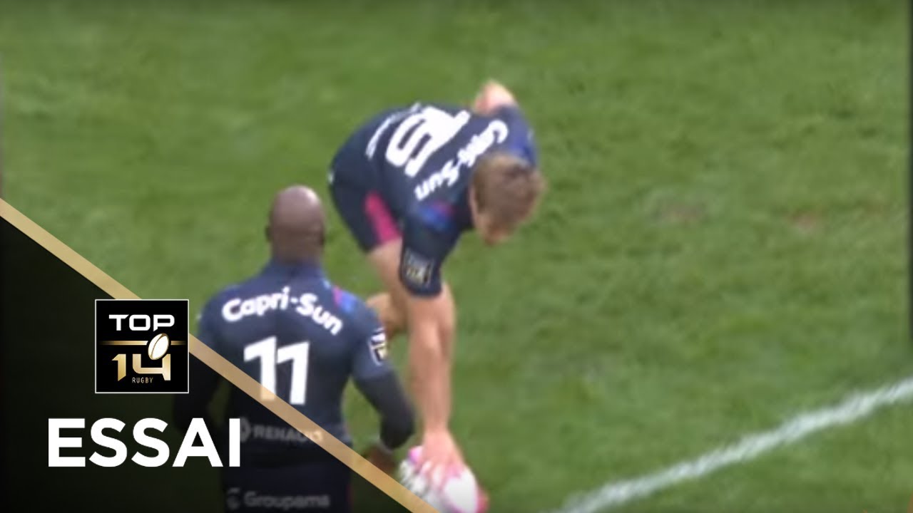 TOP 14 - Essai Tony ENSOR 1 (SFP) - Paris - Oyonnax - J10 - Saison 2017 ...