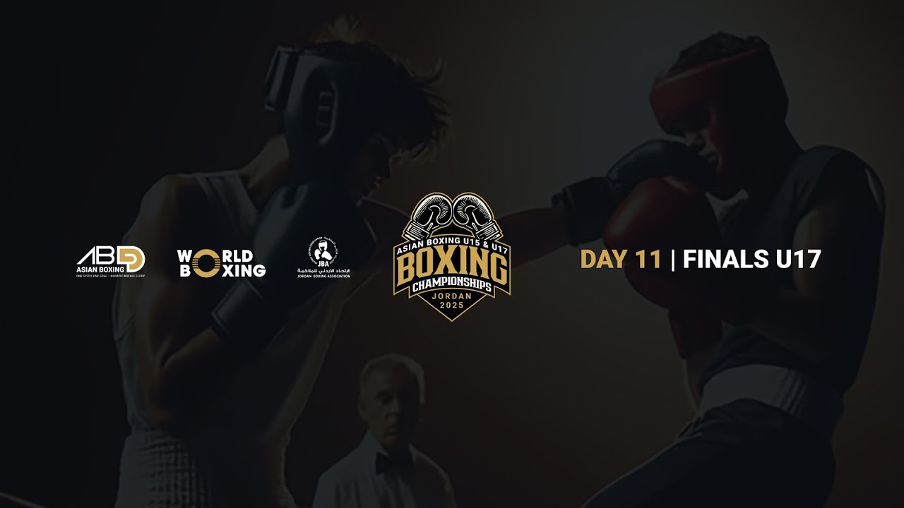 Day 11 |U17 Finals | Asian Boxing U15 & U17 Boxing Championships Amman ...