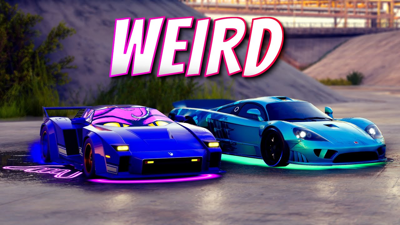 WEIRD Hypercars (The Crew Motorfest Challenge) - YouTube