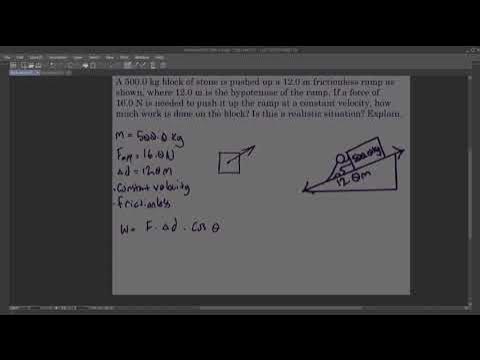 SPH3U1 Unit3 Topic1 Question4 - YouTube