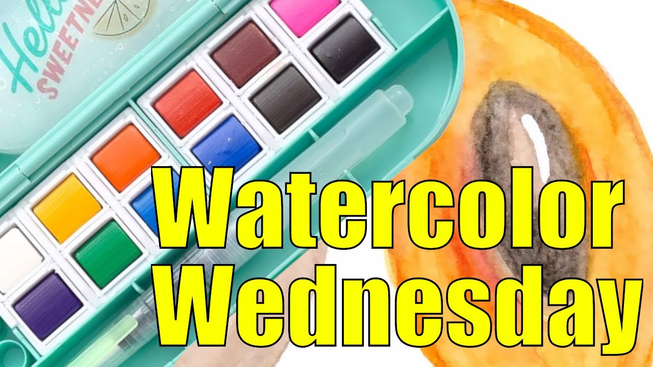 Watercolor Wednesday - Painting a Mamey with Amy Tangerine Watercolors ...