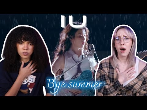 COUPLE REACTS TO IU 'Bye, Summer' Lyric Video & Live Clip