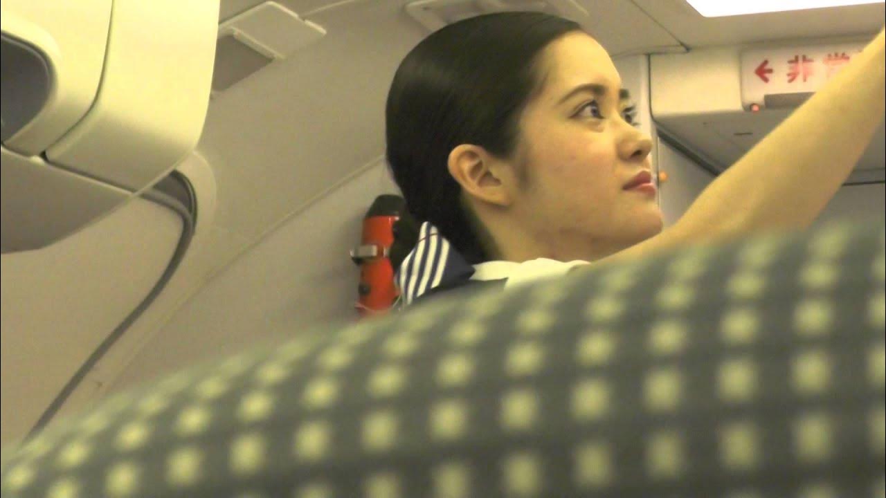 JTA CAさんの機内アナウンス(^O^) - YouTube