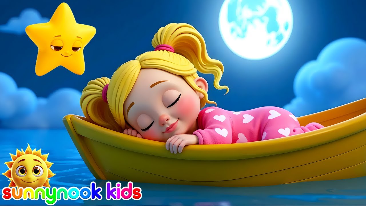 🎵Row Row Row Your Boat + Twinkle Twinkle | Bedtime Lullaby for Kids🎵 ...