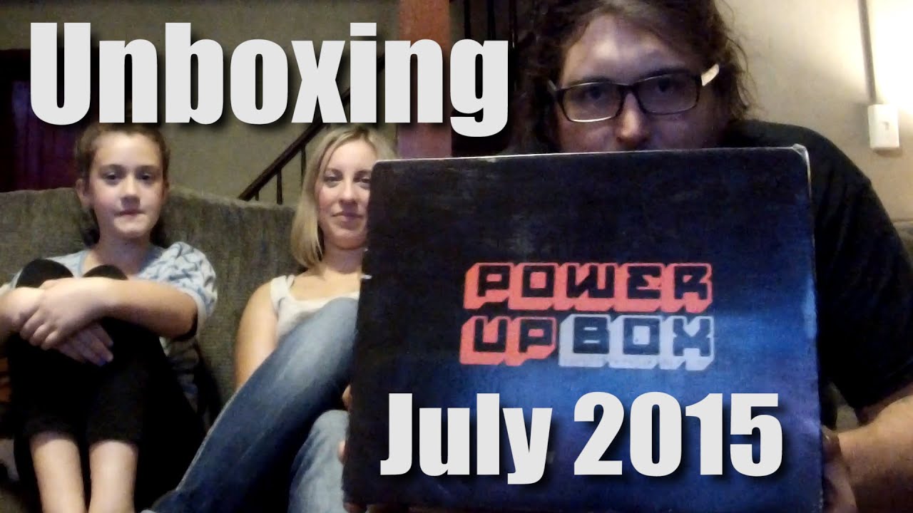 Power Up Box July 2015 Opening! - YouTube